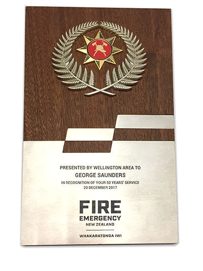 Fire and Emergency Plaque – UFBA Fire Shop